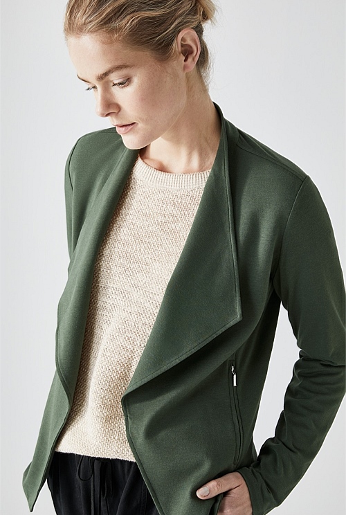 Ivy Bamboo Viscose Jacket - WOMEN Jackets & Coats | Trenery