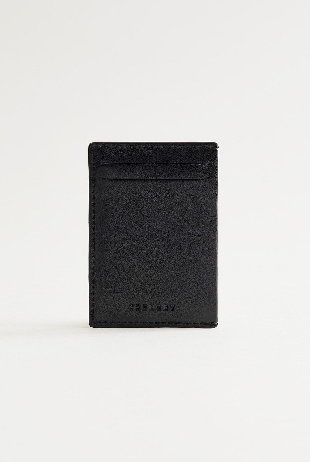 Black Vertical Credit Card Slip - MEN Bags & Wallets | Trenery