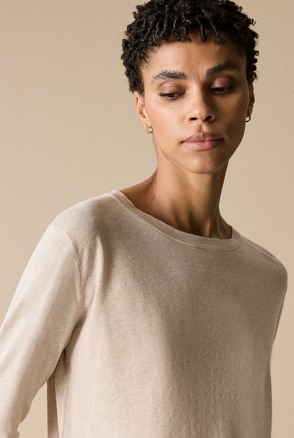 Birch Silk Linen Fine Knit Pullover - WOMEN Knitwear | Trenery