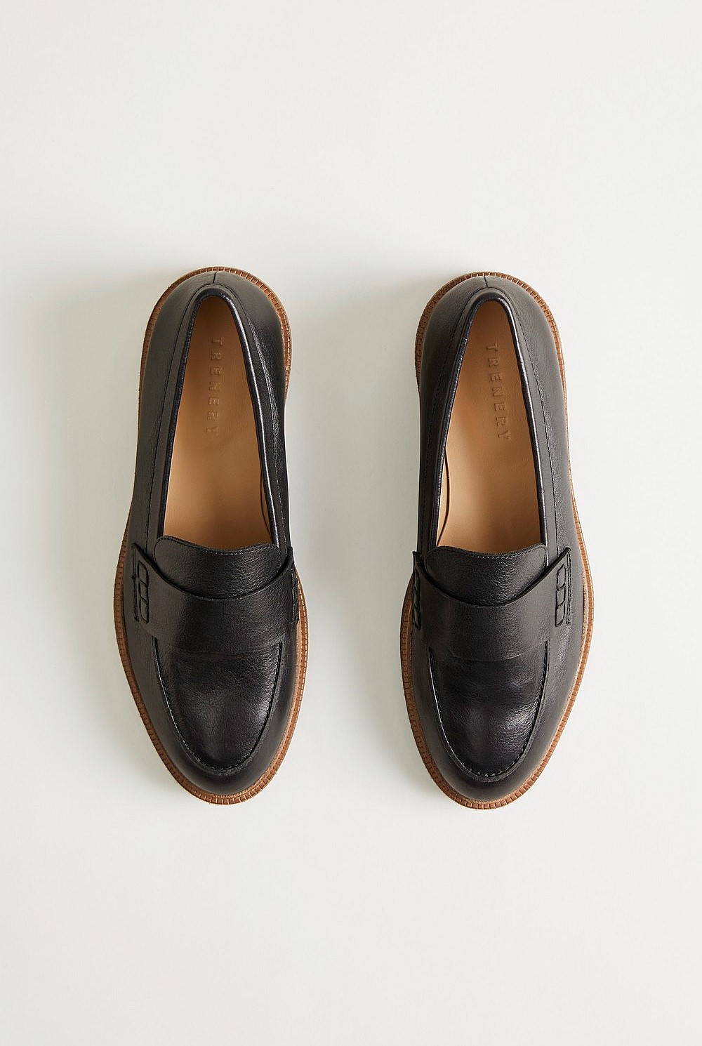 Black Rolanda Loafer - WOMEN Flats | Trenery